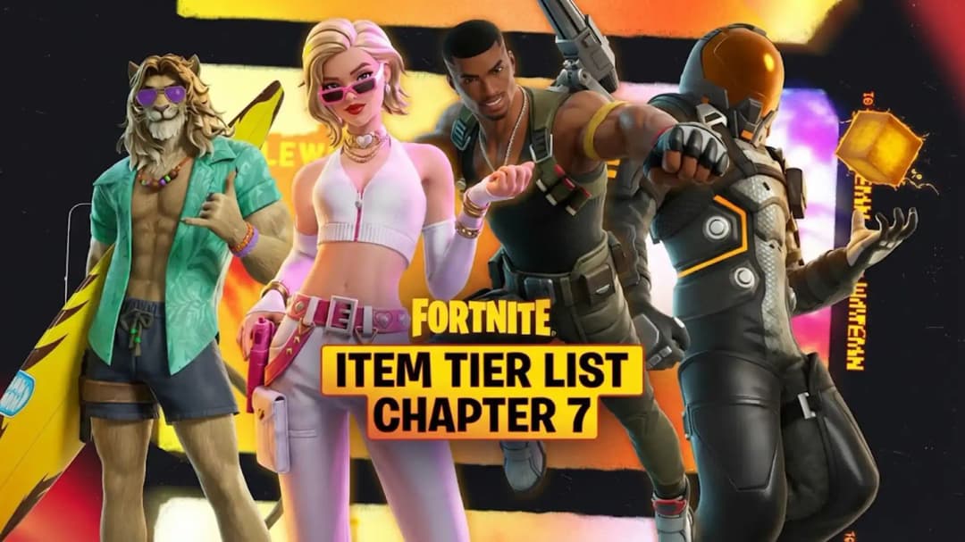 Fortnite Chapter 7 Season 2 Complete Item Tier List